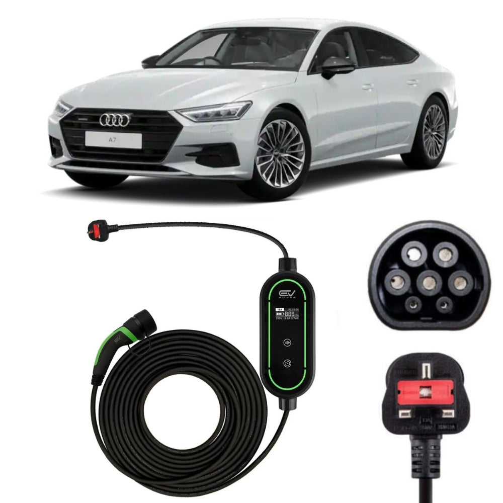 Audi A7 TFSI e EV Charging Cable - Free Delivery - EV Cable Shop