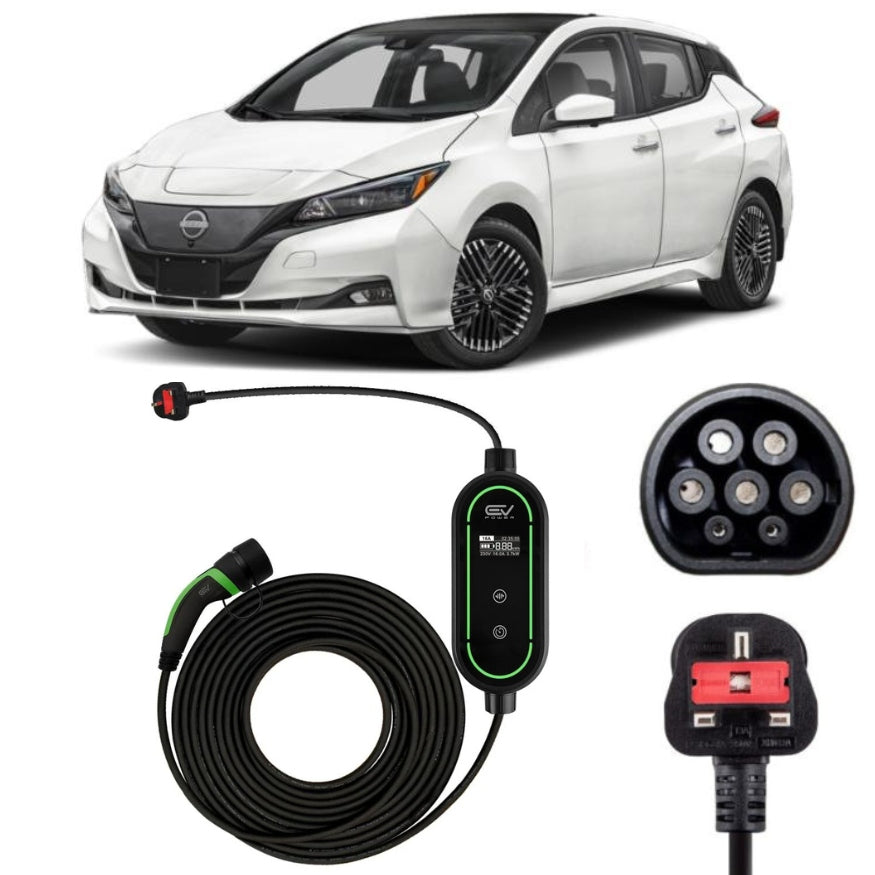 Nissan Leaf Charging Cable - Free Delivery - EV Cable Shop